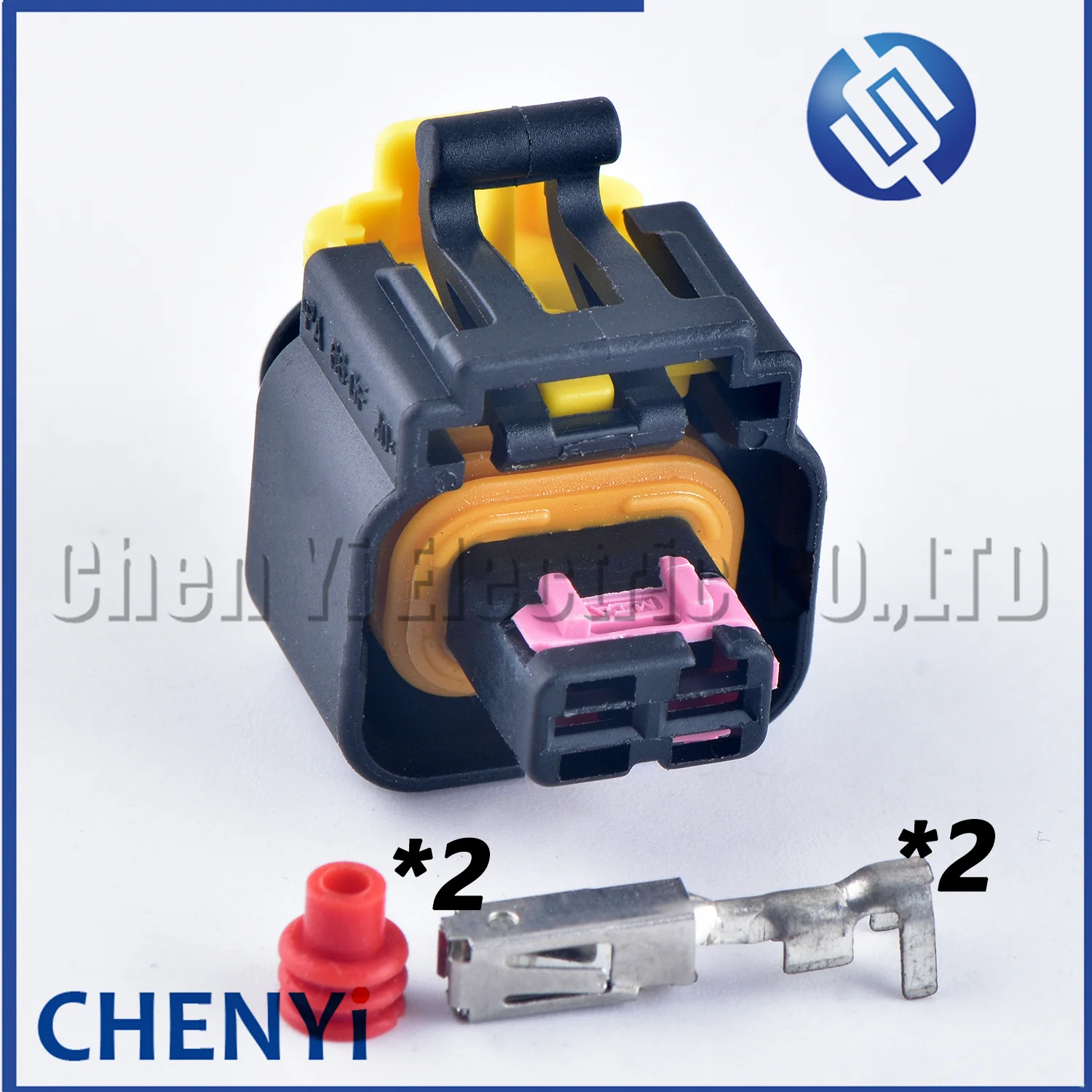 1-Set-2-Pin-Automobile-Waterproof-Housing-Wire-Cable-Connector-Fuel ...