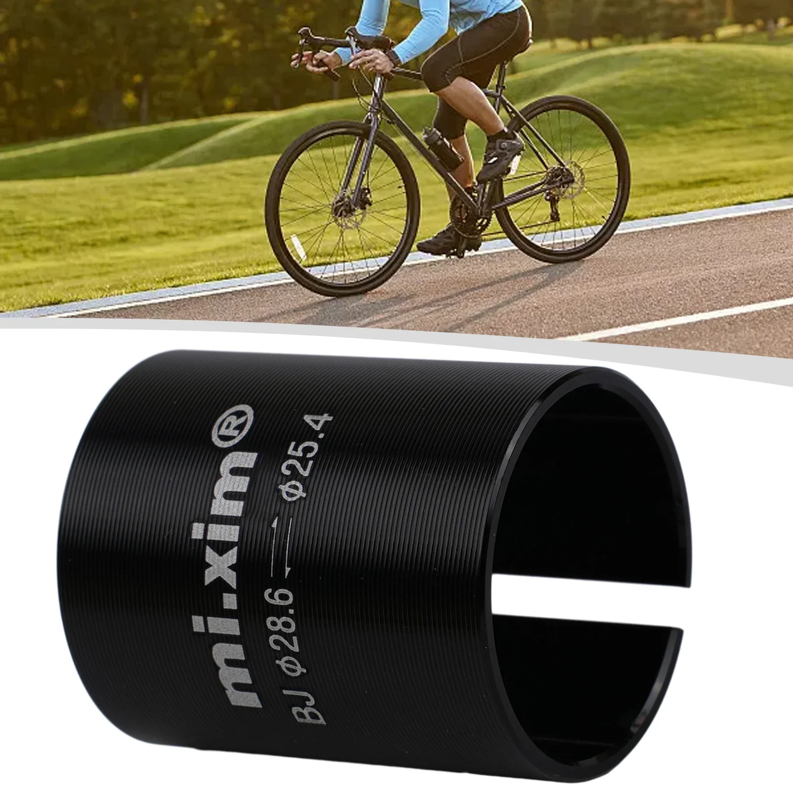 Mountain Bicycle 28.6 To 25.4mm Fork Shim MTB Road Bike Stem Conversion ...
