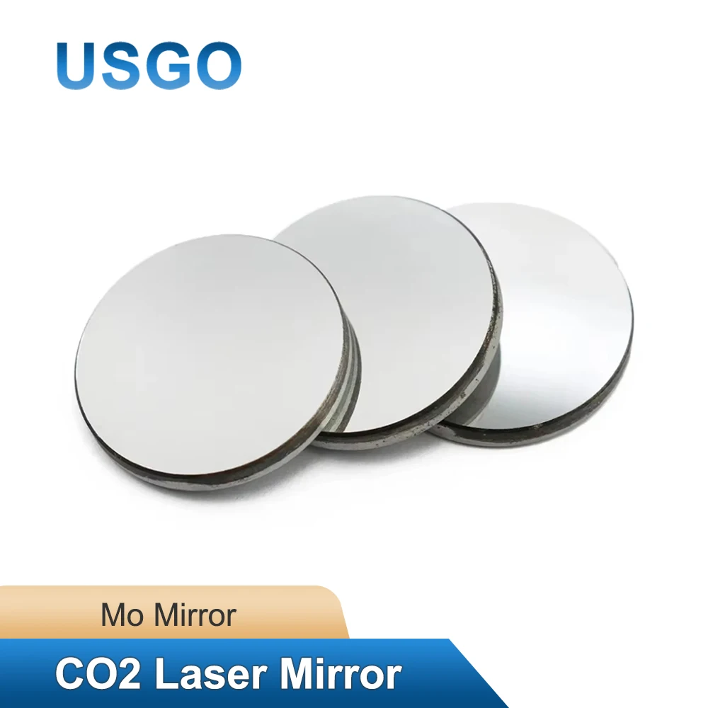 USGO CO2 Laser Mirror Mo Dia.15 19.05 20 25 30 38.1mm Thickness 3mm for ...