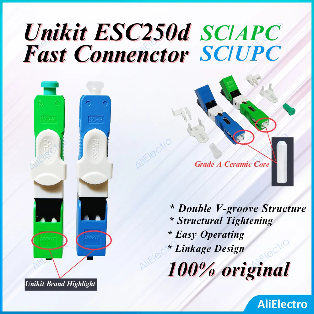 FTTH-ESC250D-SC-APC-SC-UPC-Optic-Fiber-Quick-Connector-Single-Mode ...