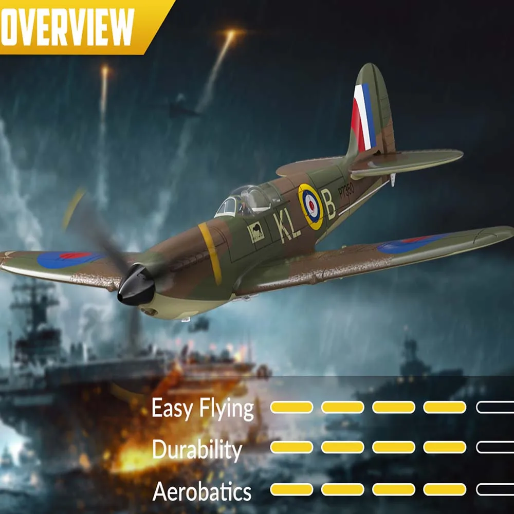 Spitfire-RC-Plane-2-4G-4CH-EPP-400mm-Fixed-Wingspan-Remote-Control ...