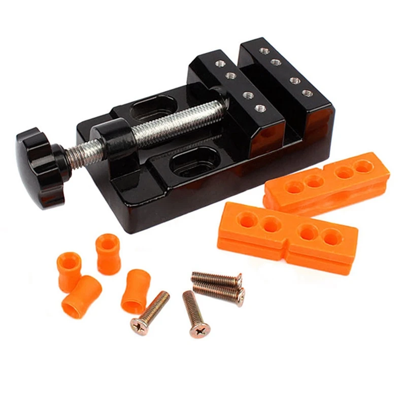 Mini-Small-Vise-Mini-Flat-Clamp-Table-Jaw-Bench-Clamp-Drill-Press-Vice ...