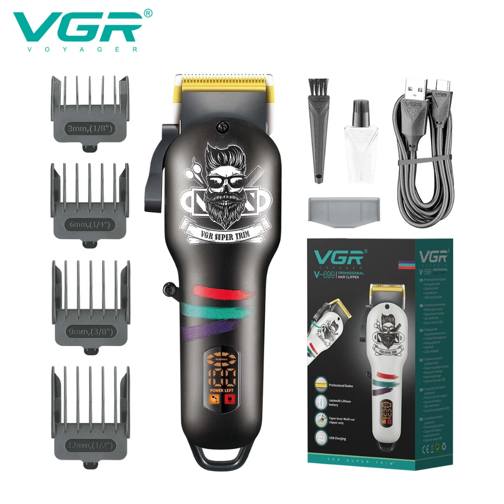 VGR-Hair-Clipper-Electric-Hair-Cutting-Machine-Professional-Barber ...