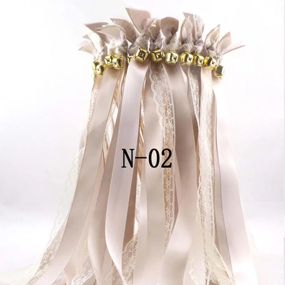 Varitas De Cinta De Boda Con Campanas
