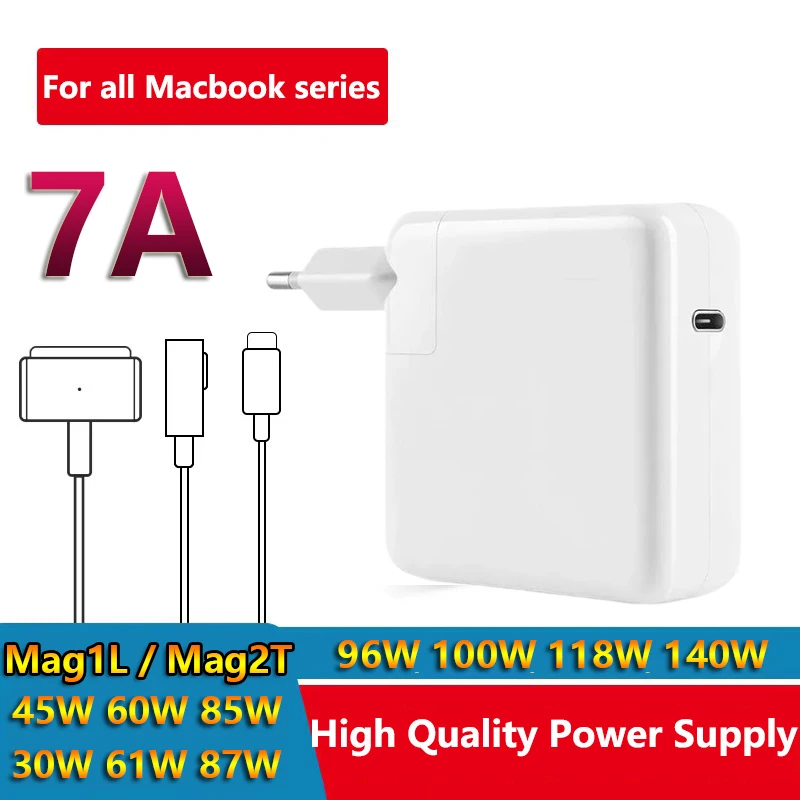 Power-Adapter-For-Macbook-Air-Pro-45W-60W-85W-Magsaf-3-2-1-Magnetic ...