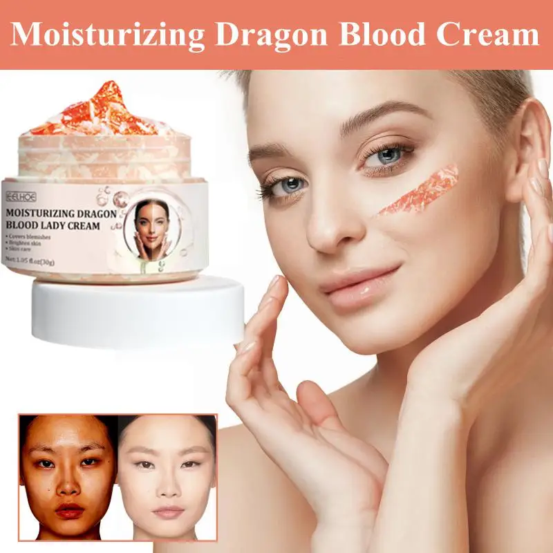 Moisturizing Dragon Blood Cream Polypeptide Anti Wrinkle 24K Gold Snail ...
