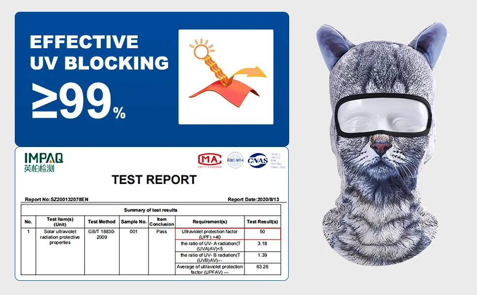 Cat Sheisty Realistic Face Mask Cat Ski Mask 2 Pack, 3D Cat Shiesty ...