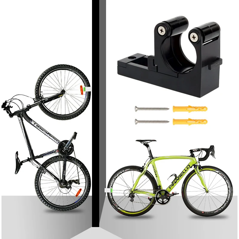 Bicycle-Wall-Mount-Rack-Adjustable-Mountain-Road-Bike-Wall-Hanging ...