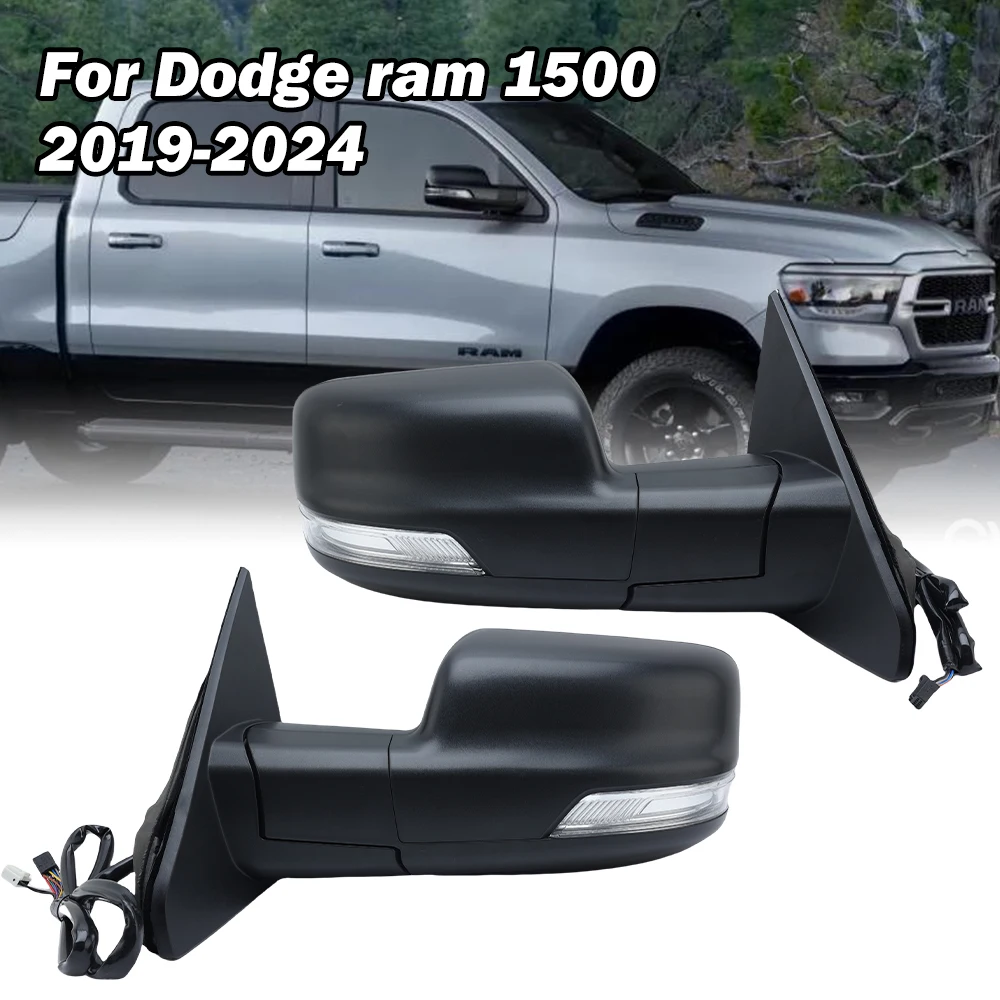 Side-Rearview-Mirror-Assembly-For-Dodge-Ram-1500-2019-2024-With ...