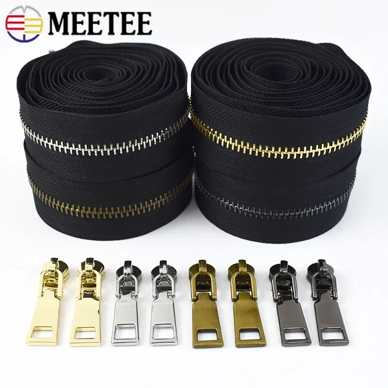 2-5Meters-5-Meetee-Metal-Zipper-Tape-Coil-with-Zip-Slider-Head-Bag ...