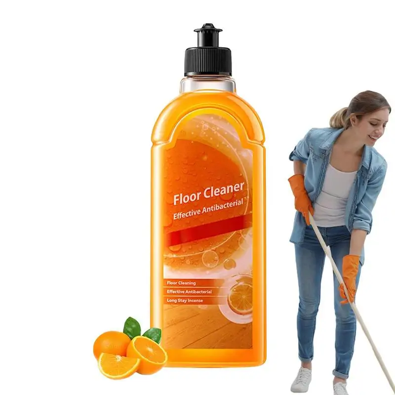 500ml Floor Cleaner Liquid Household Strong Stain Remover Ceramic Tile ...