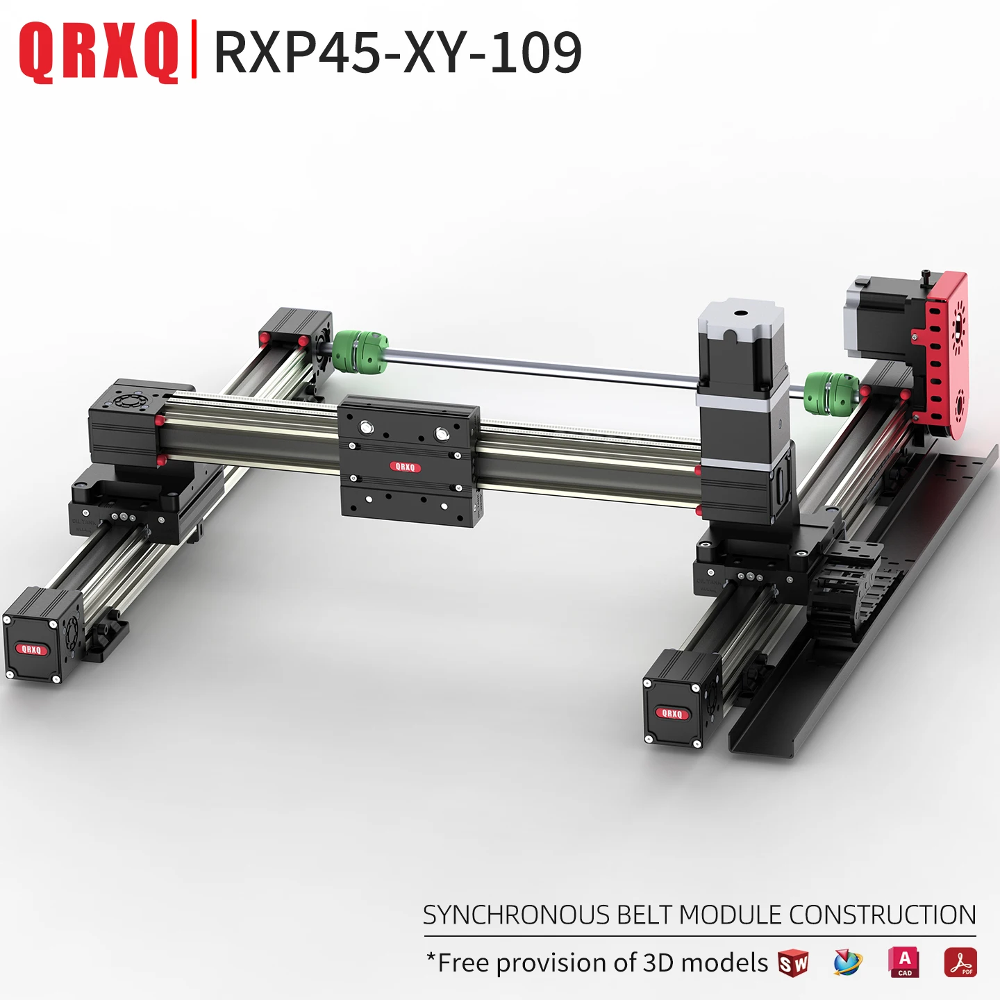 QRXQ RXP45-XY-109 2-Axis Gantry Robot Xyz Linear Stage Cartesian Robot ...