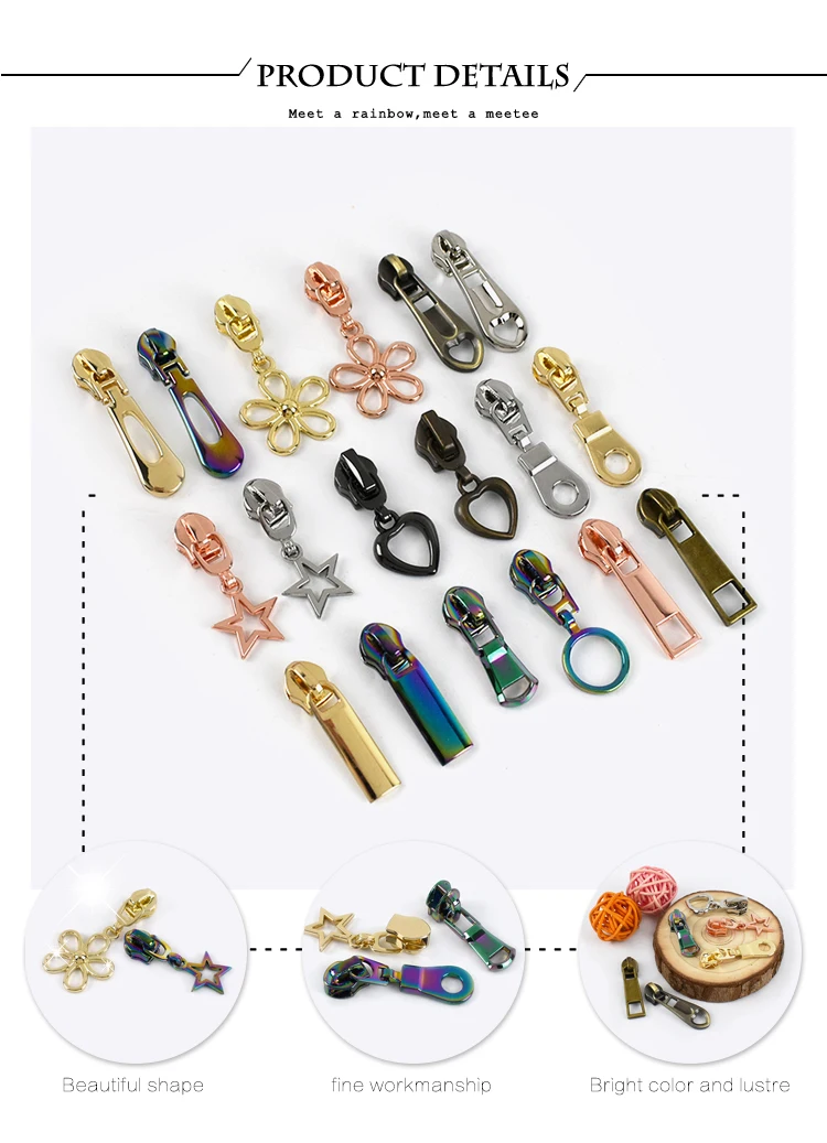 Boutons - Fermetures - Anses,Curseur à fermeture éclair en Nylon,pour ...