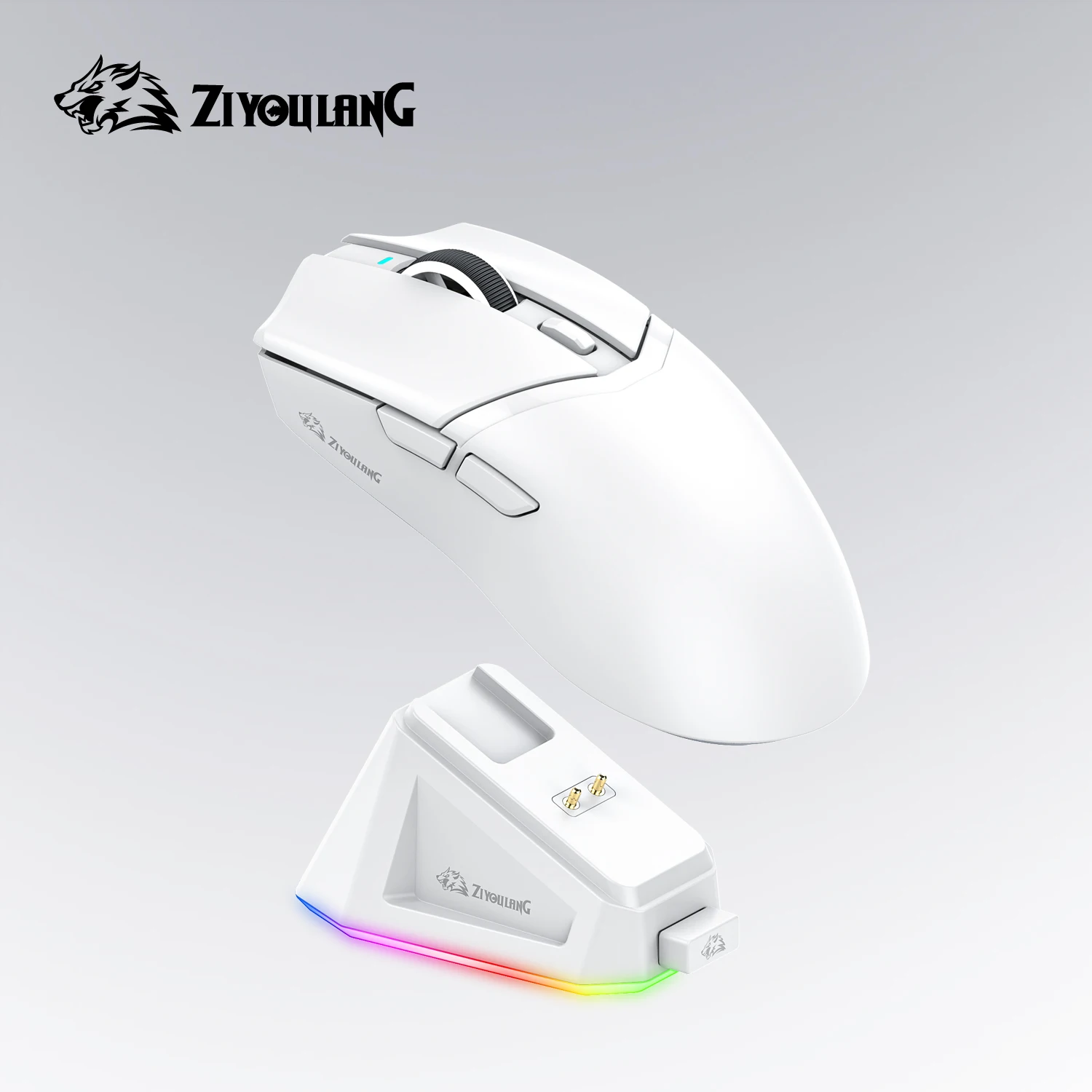 ZIYOULANG-X2-Mouse-Macro-Gaming-sem-fio-Conex-o-Tri-Mode-Base-de ...