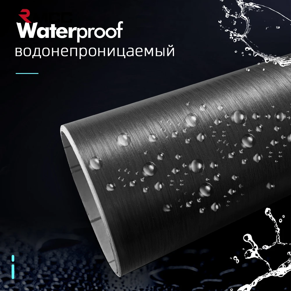 Silver Brushed Aluminum Vinyl Wrap – Glazed and Geared Up