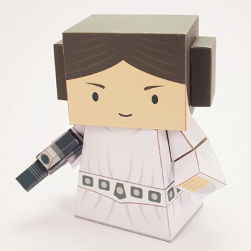 Figure Papercraft | Paper Model | Craft Toys | 3d Cube | Card Model ...
