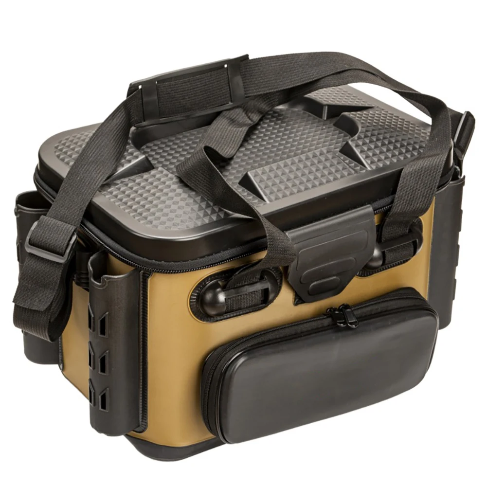 Fishing-Bucket-Highly-Durable-Sturdy-Live-Bait-Bucket-With-Side-Pocket ...