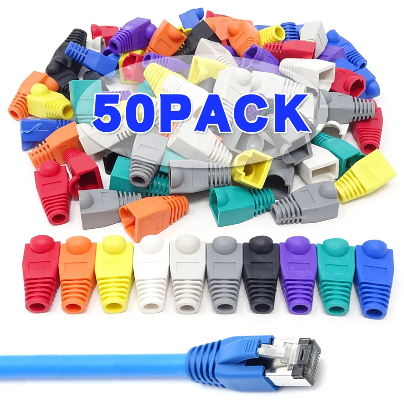 Mixed-Color-CAT5E-CAT6-Universal-RJ45-Ethernet-Network-Cable-Strain ...