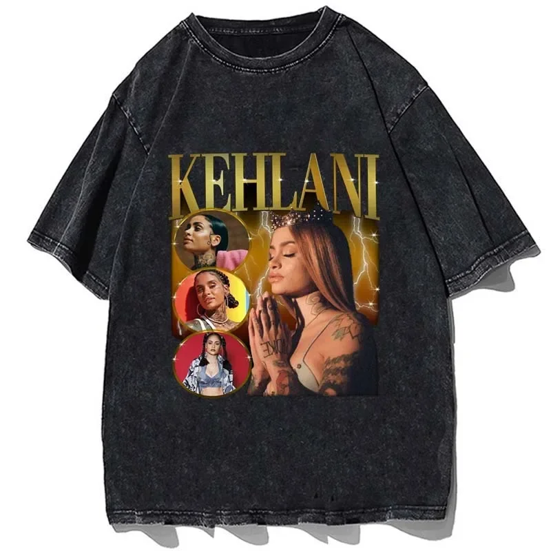 Rapper-Kehlani-Graphic-T-Shirt-High-Quality-Cotton-Tshirt-Men-Loose ...