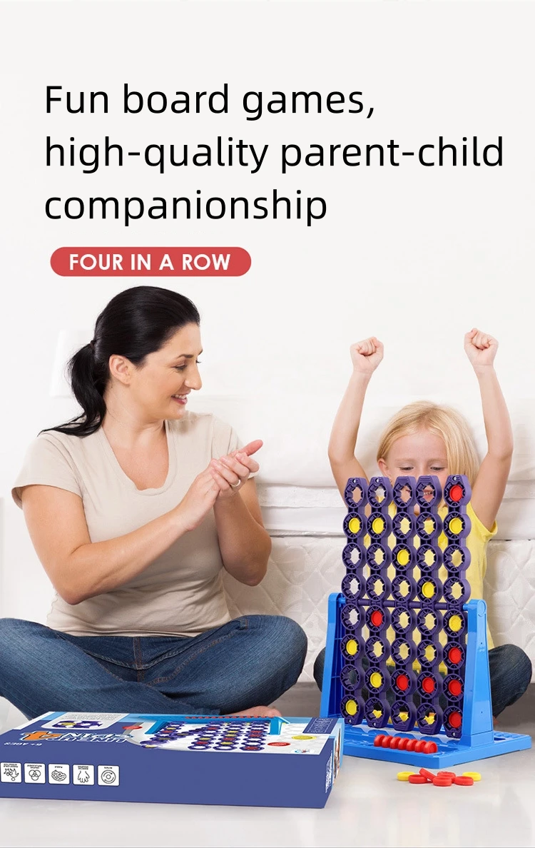 Connect 4 In A Line Board Game - Sokogala E-commerce