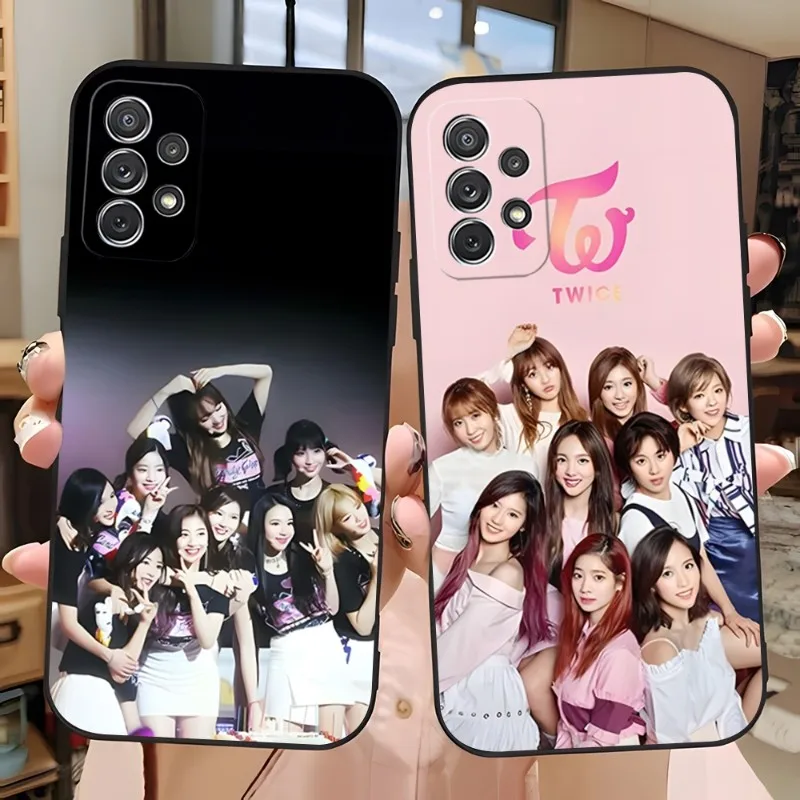 KPOP TWICE Phone Case Funda per Samsung Note Galaxy 20 10 8 9 Pro Plus ...