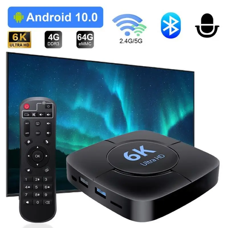 Smart-TV-Box-6K-Android-10-Support-4K-HD-1080p-Video-2-4G-5G-WiFi ...