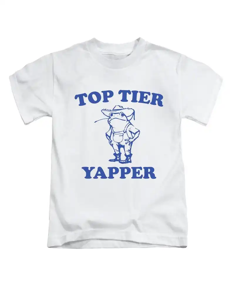 Top Tier Yapper Adults T-Shirt Funny Yap Meme Tee Top New - AliExpress ...