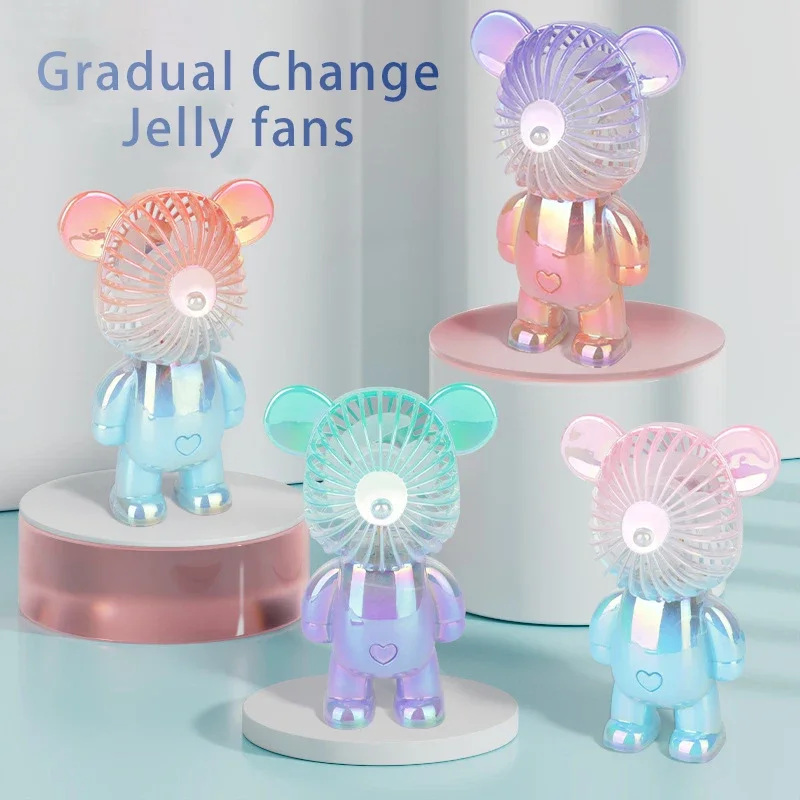 2024 Handheld Mini Charging Handheld Fan Large Air Volume Silent ...