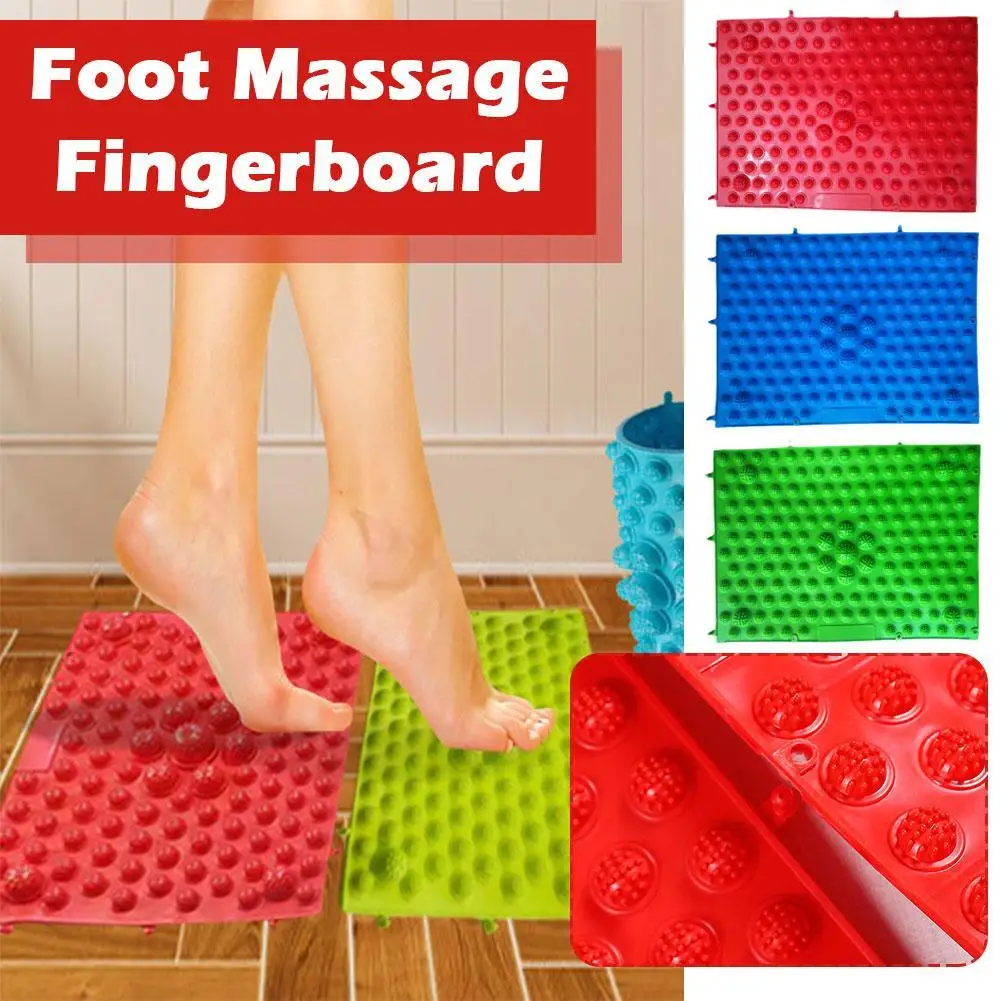 Reflexology-Foot-Massage-Pad-Toe-Pressure-Blood-Circulation-Plate-Mat ...