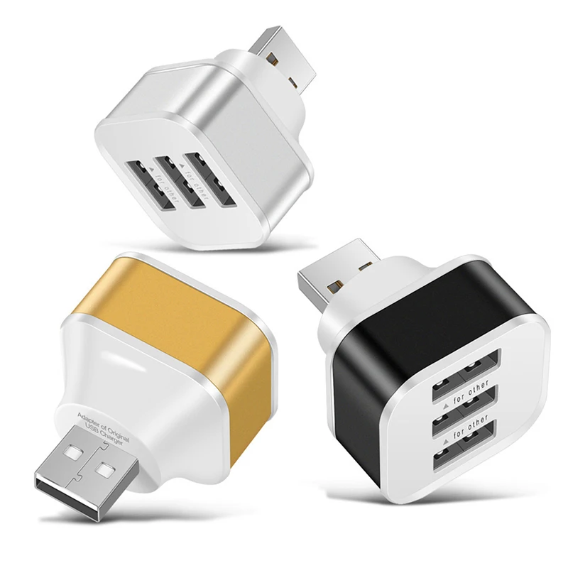 Car USB Charging Extender 2.0 3-port Extended USB Splitter With ...