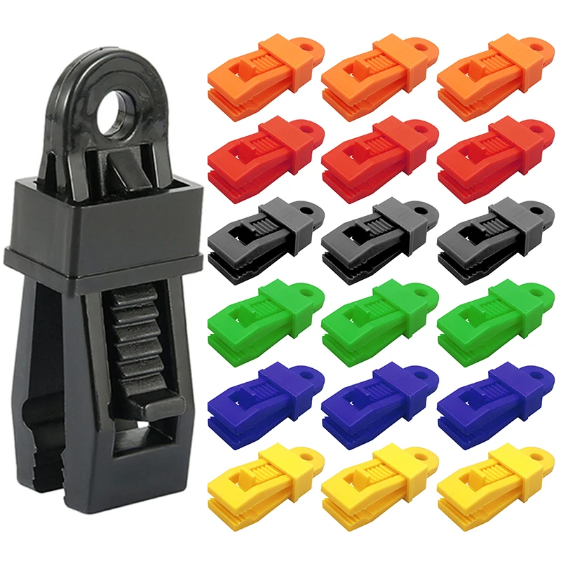 Tarpaulin-Clip-Tent-Canopy-Clip-Buckle-Outdoor-Wind-Rope-Clamps ...