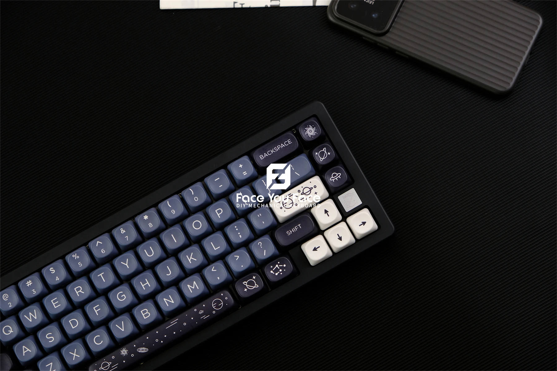 Galaxy Theme PBT Keycaps GMK MOA Profile 129 Keys for MX Switch ...