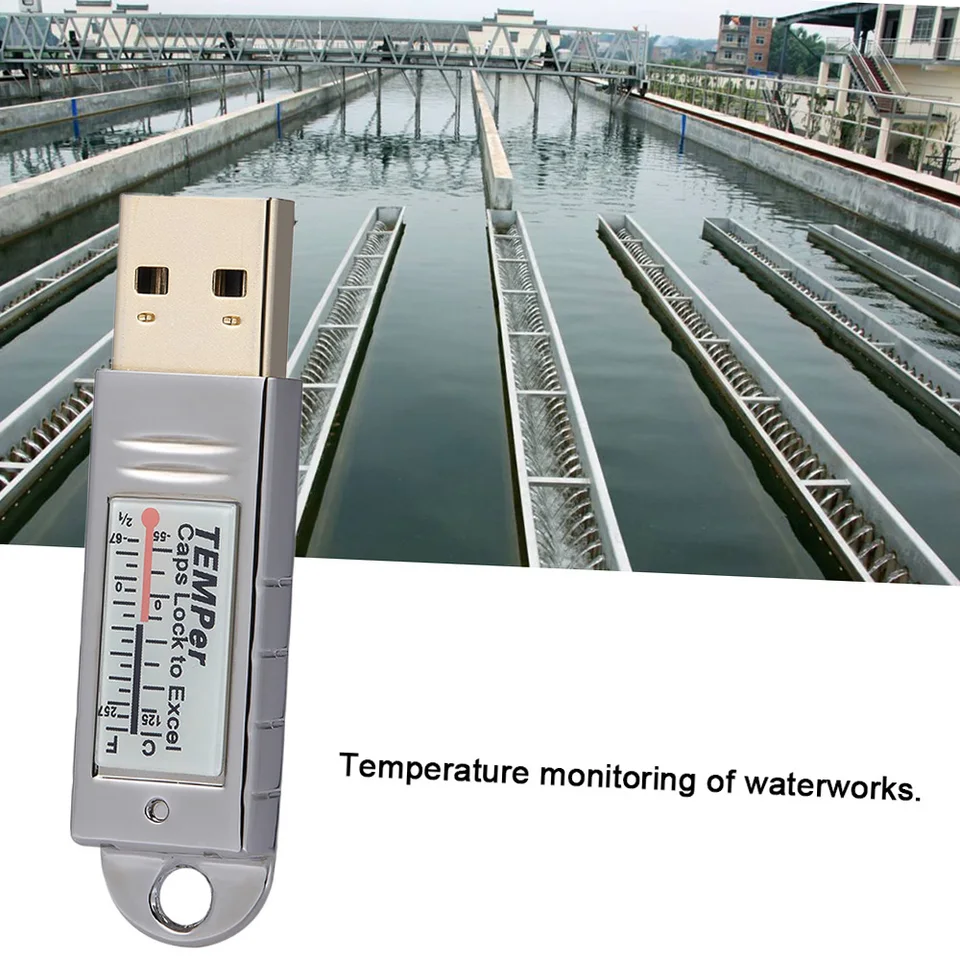 USB Thermometer USB Temperature Humidity Meter With Software - PC ...
