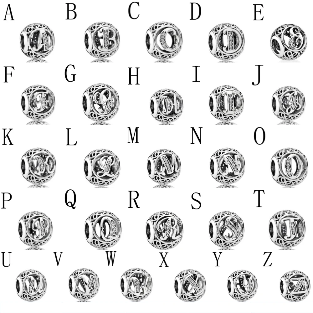 Abalorio-Circular-de-Plata-de-ley-925-para-mujer-cadena-con-cuentas ...