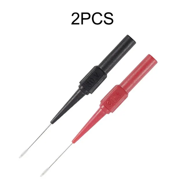 2pcs 30V Digital Multimeter Instrumentation Test Probe Pins Lead ...