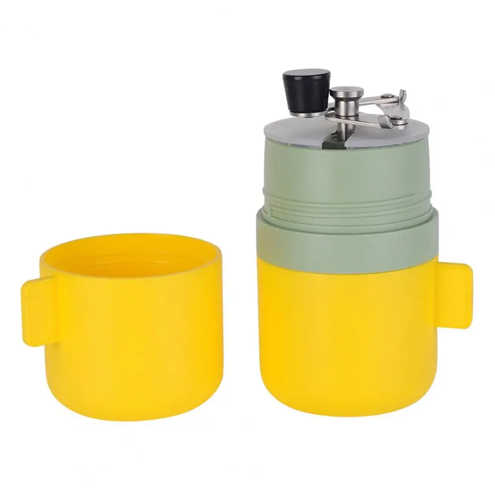 Mini Coffee Grinder 3-Section Foldable Handle Quantitative Grinding ...