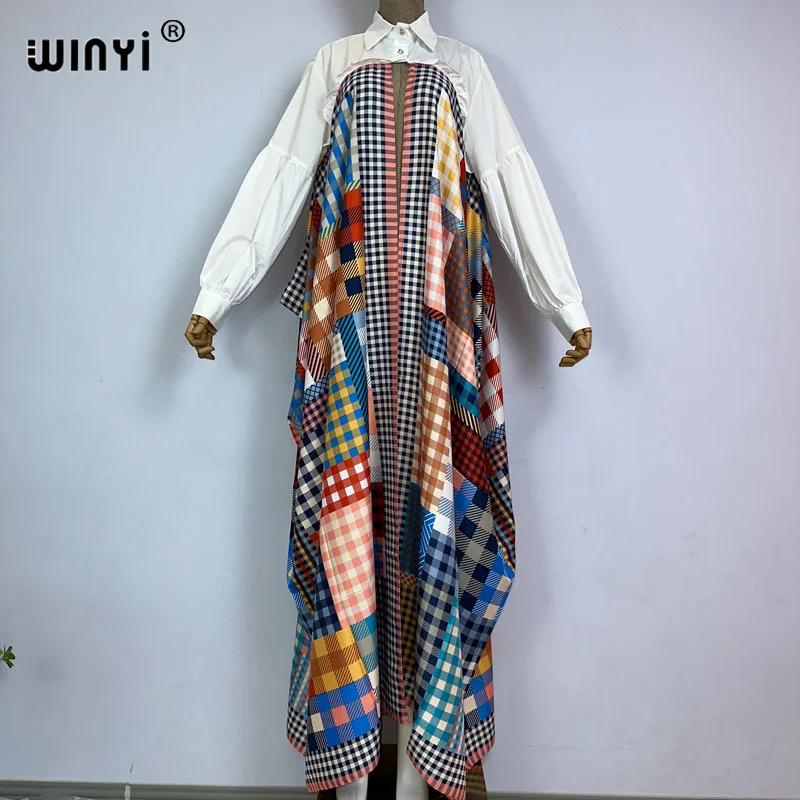 WINYI cardigan For Women Africa long Sleeve Street wear summer print ...
