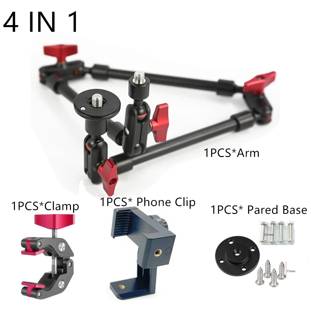 New-Camera-Magic-Arm-with-Super-Clip-Bracket-for-Smartphone-Camcorder ...