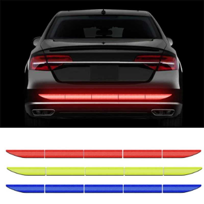 90cm Reflective Car Decal Safety Warning Reflector Tape Car Stickers ...