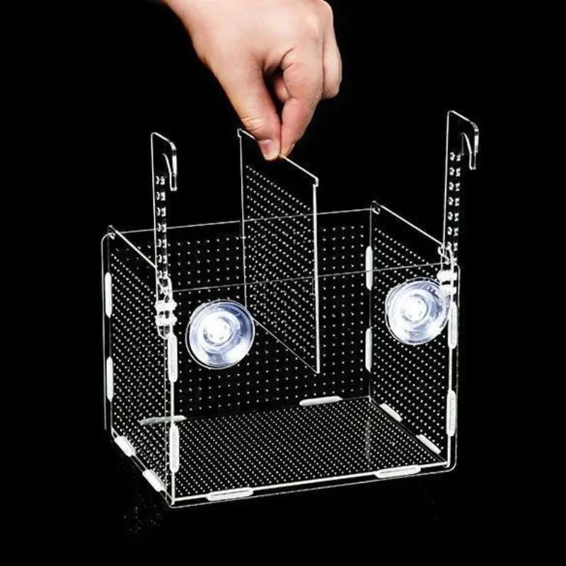 Fish-Tank-Small-Fry-Breeding-Box-Acrylic-Fish-Isolation-Box-Spawning ...