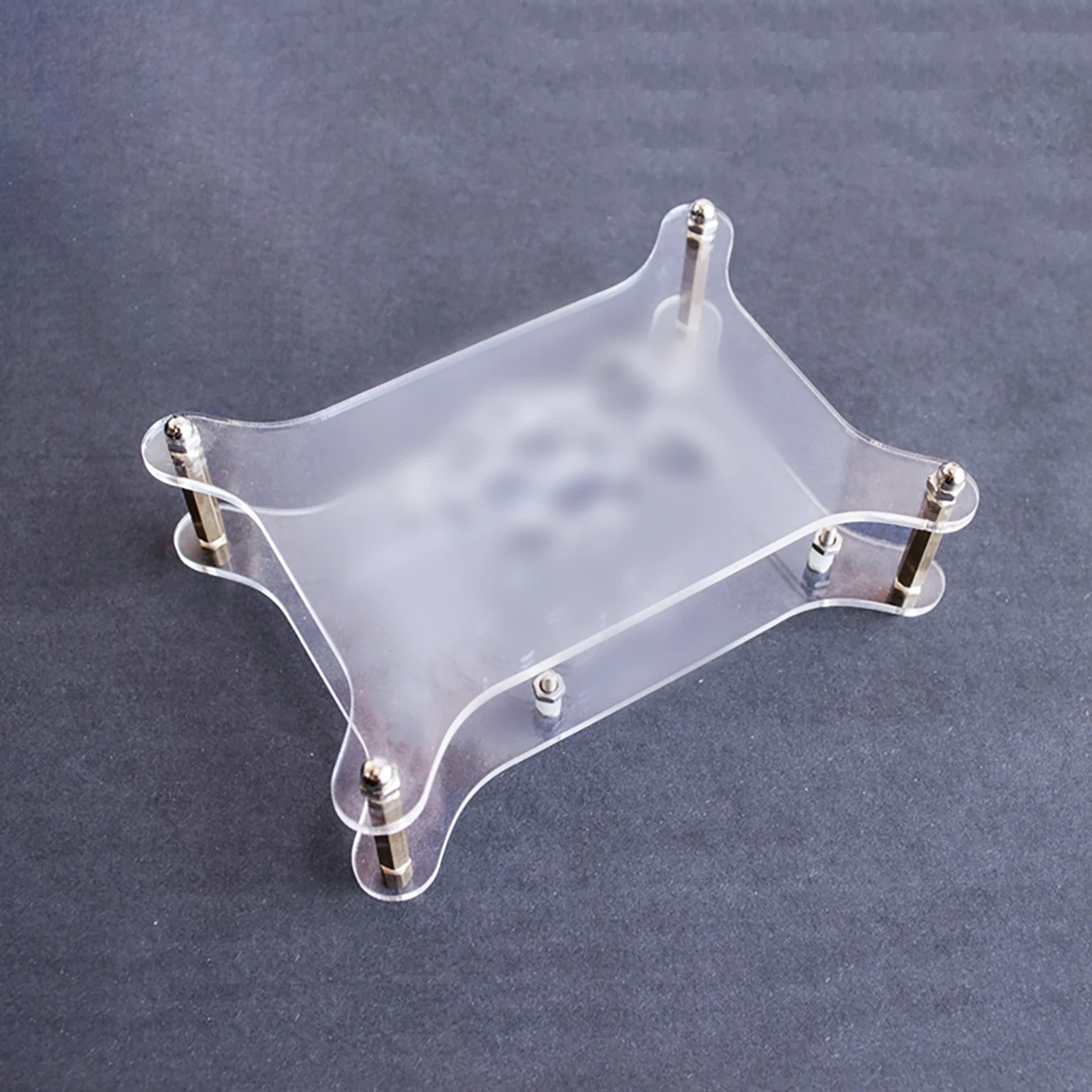 1-layer Transparent Acrylic Case Clear Shell Enclosure With Logo For ...