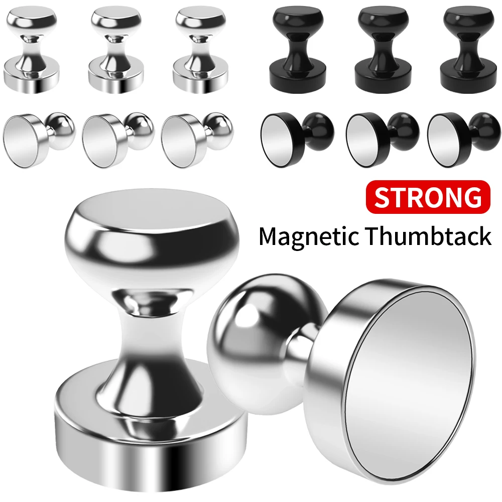 N52-Super-Strong-Neodymium-Magnetic-Pushpins-Sucker-Thumbtack-Durable ...