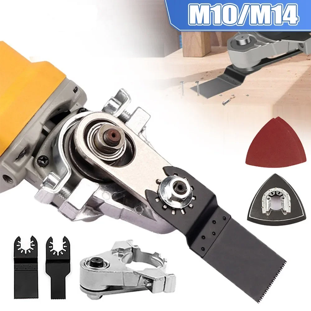 Angle Grinder Conversion Universal Head Adapter M10 M14 Thread for 100 ...