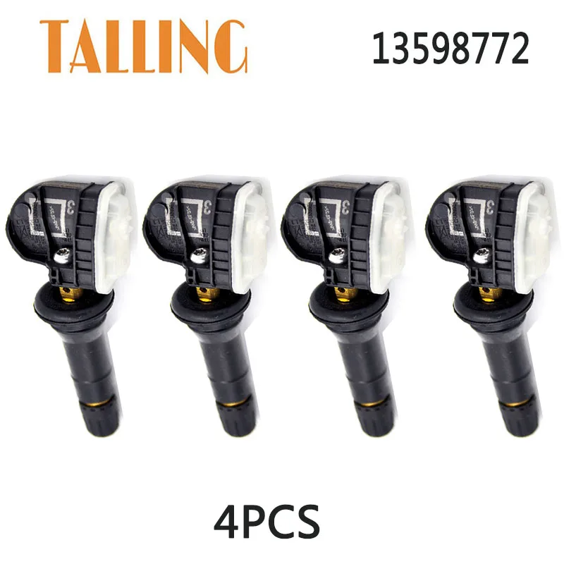 13598772-4Pcs-TPMS-Tire-Pressure-Sensor-for-GMC-Sierra-2500-Terrain ...