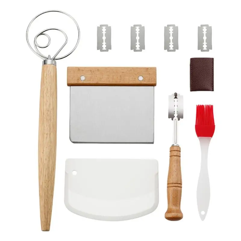 Sourdough-Making-Kit-Complete-Bread-Making-Set-With-Scraper-And-Brush ...
