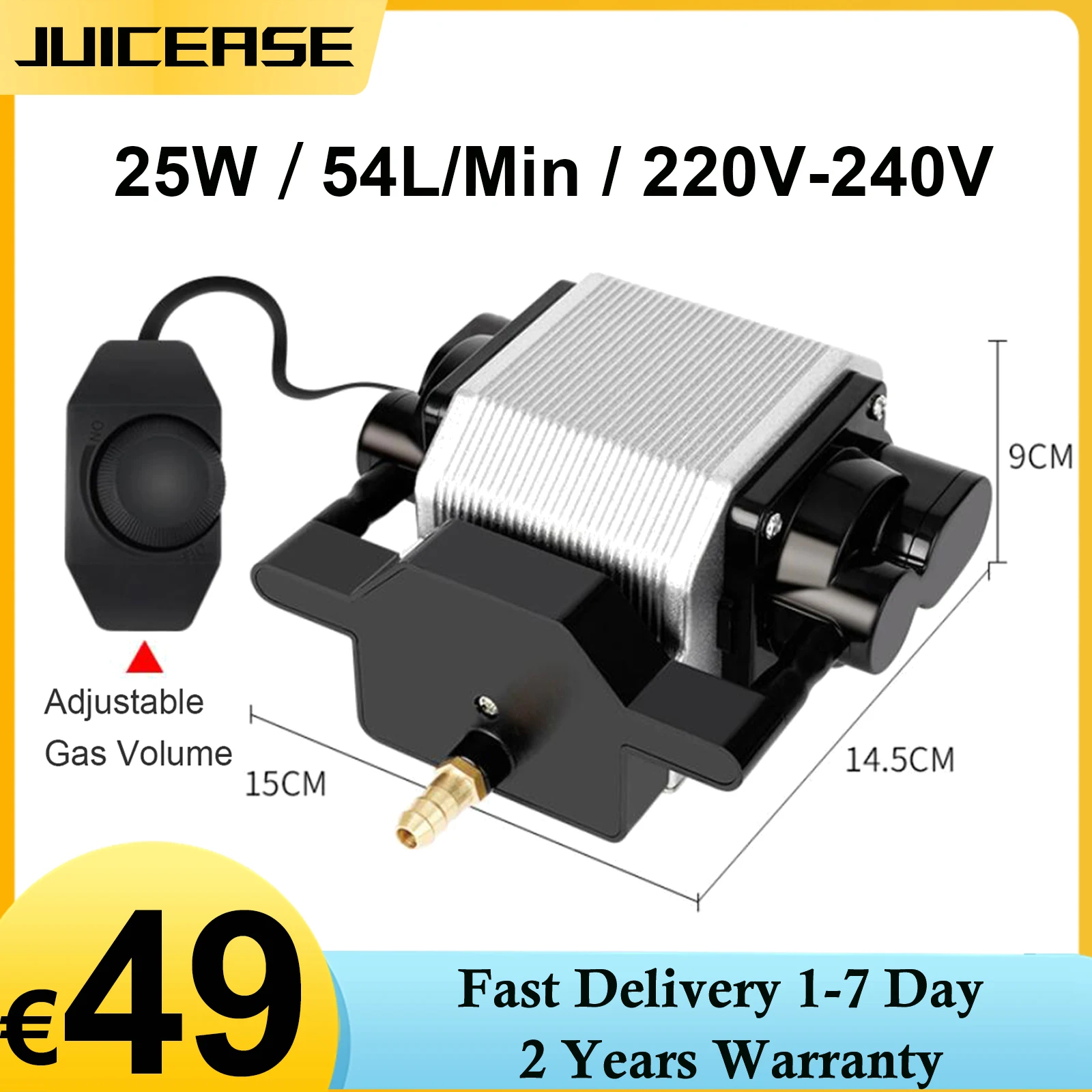 NEJE-54L-Min-Laser-Air-Assist-Pump-25W-Electrical-Air-Compressor-for ...
