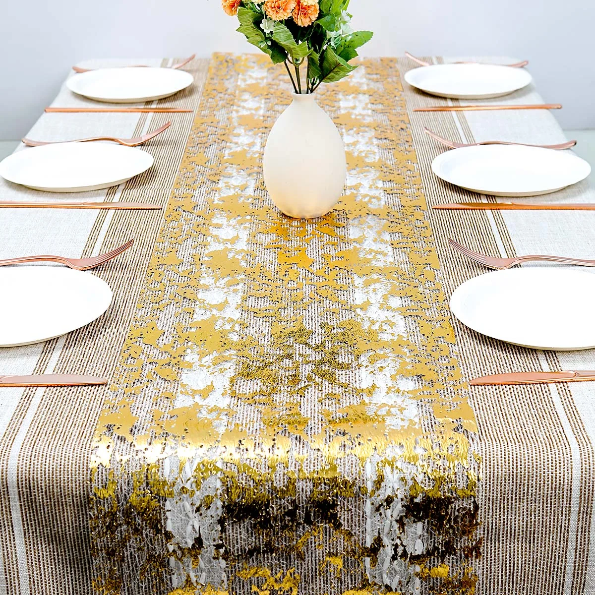 Glitter-Metallic-Gold-Thin-Table-Runner-Wedding-Birthday-Party-Home ...