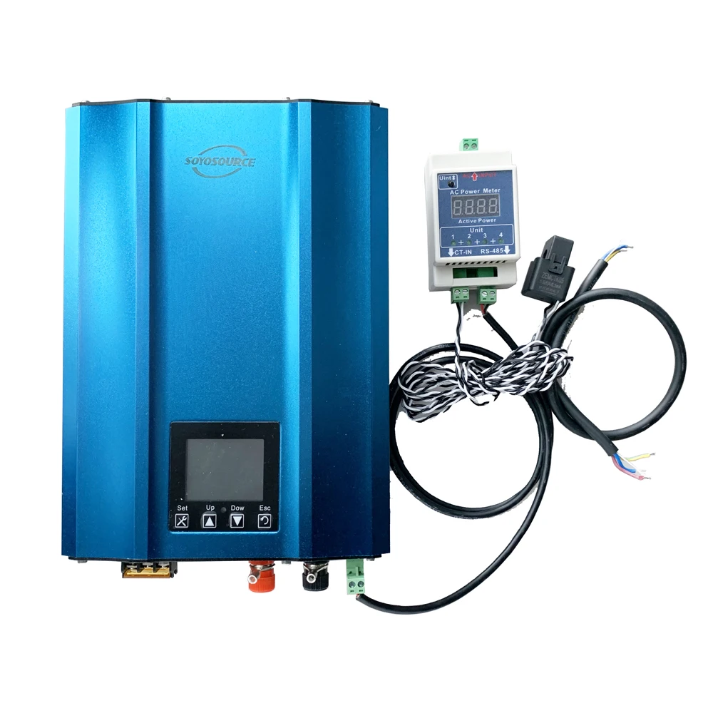 1200W-Battery-Discharge-Power-Mode-Grid-Tie-Inverter-with-limiter-LCD ...