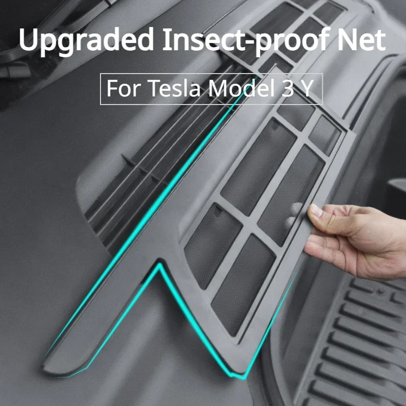 Insect-proof-Net-for-Tesla-Model-3-Y-Front-Trunk-Air-conditioning-Cover ...