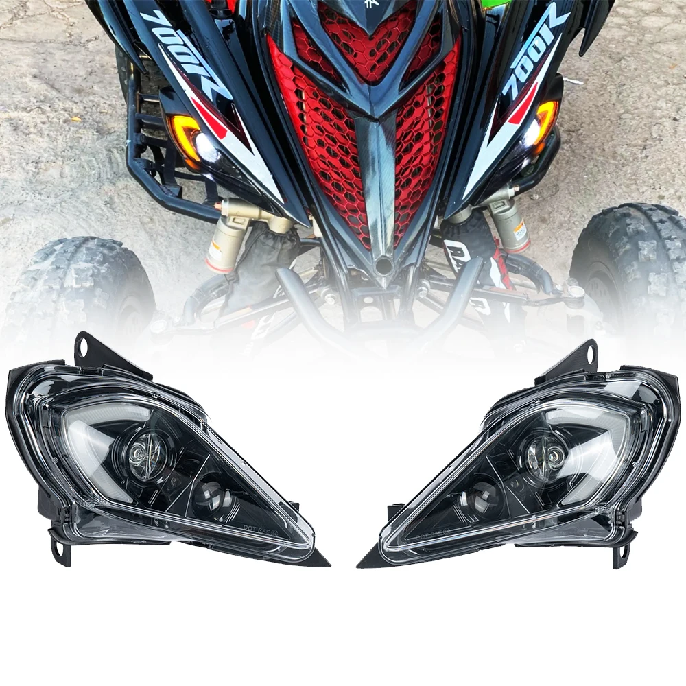 KEMIMOTO-ATV-DRL-LED-Headlight-Turn-Signal-Lights-for-Yamaha-Raptor-700 ...